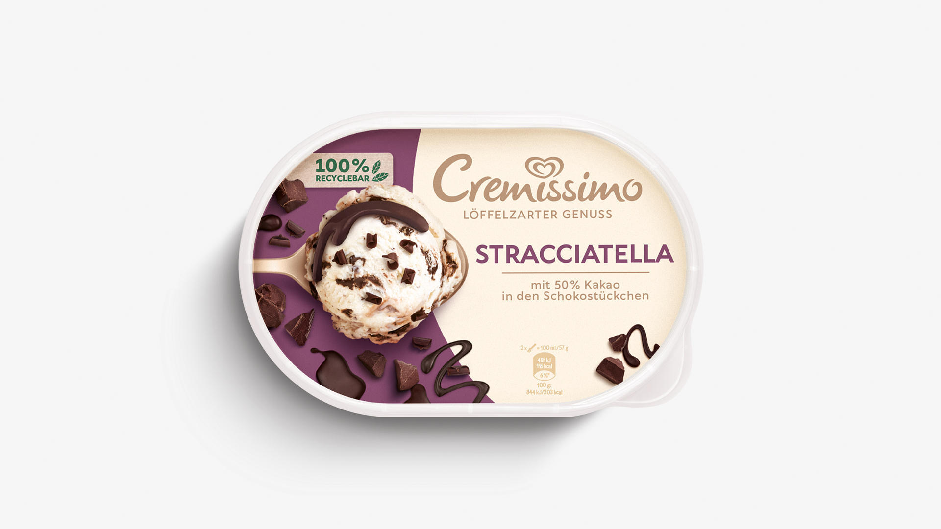 Elegant packaging design for Cremissimo by HAJOK